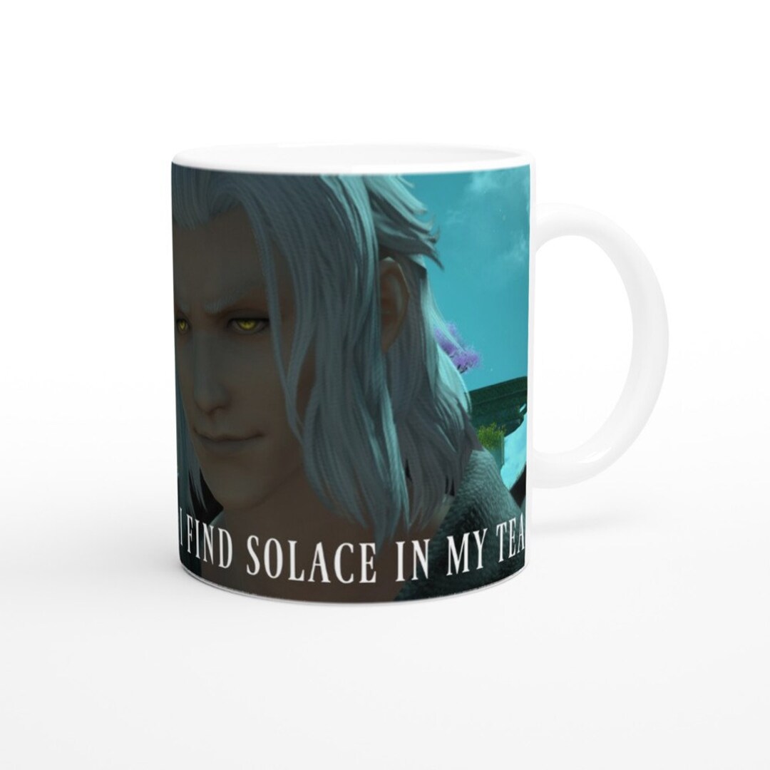 Final Fantasy XIV Ceramic Mug Emet Selch TEA Perfect Gift for Gamers ...