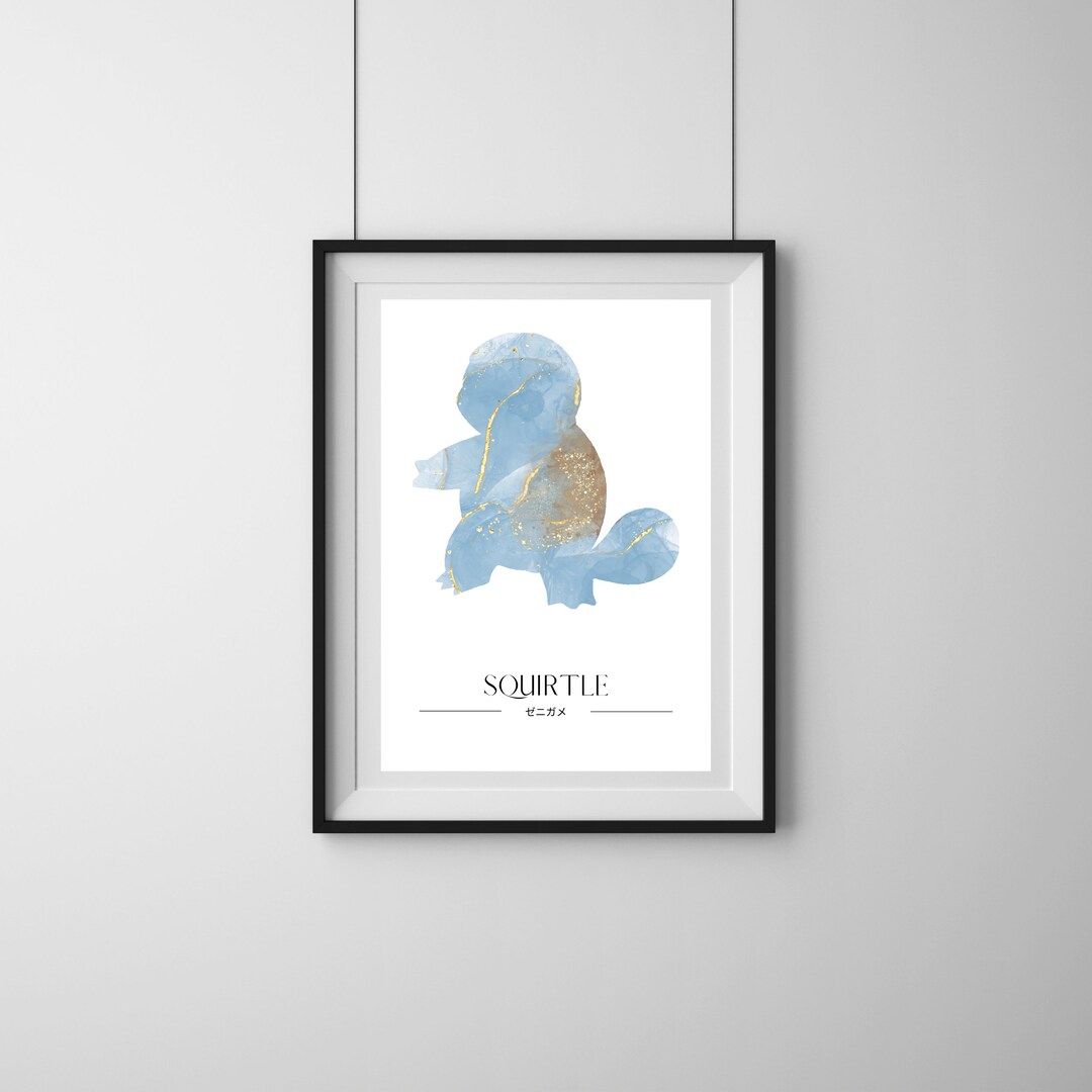 Pokemon Poster Print Premium Semi-glossy Poster With Pokemon Artwork ...