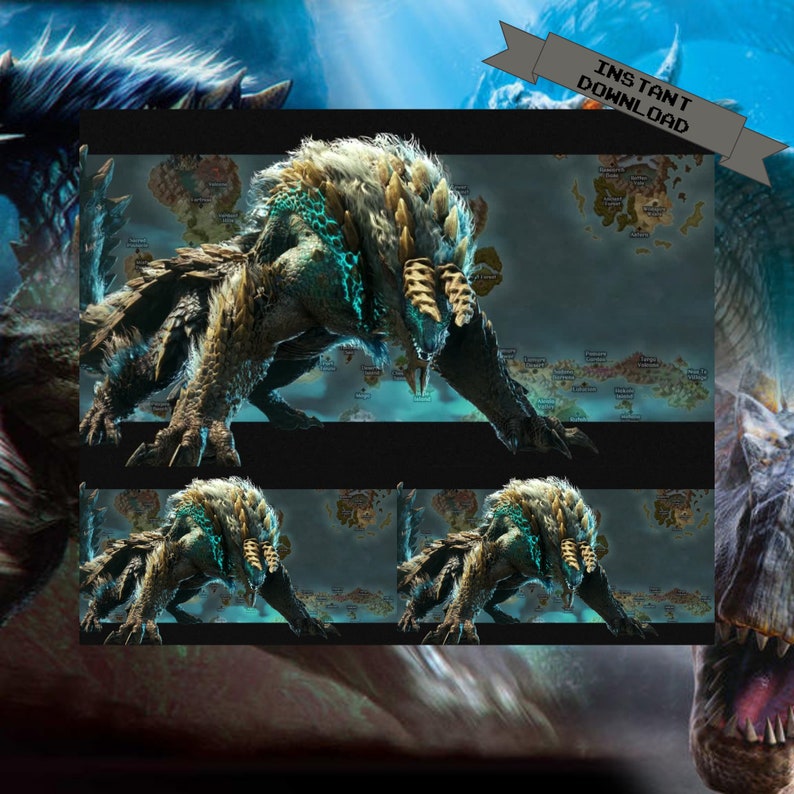 Animated Twitch Overlay / Stream Pack - Monster Hunter Rise / Sunbreak ...