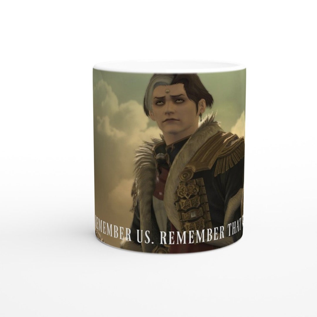 Final Fantasy XIV Ceramic Mug Emet Selch Remembrance Mug Perfect Gift ...