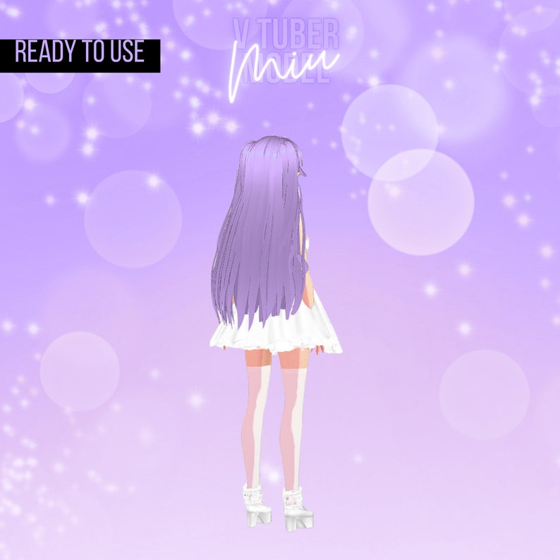 Miu Vtuber Model - Vtube Avatar - Vtube Character - 3D Vtube Model ...