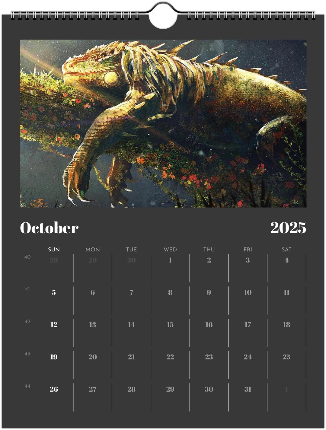 US VERSION Monster Hunter Decoration - Monster Hunter Calendar - Wall ...