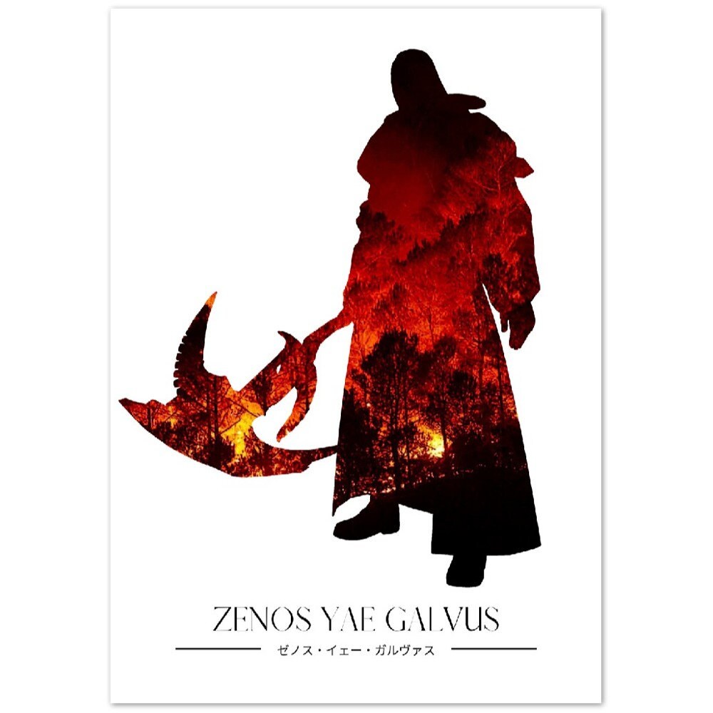 Print & Digital: Final Fantasy Poster Premium Semi-glossy - Etsy