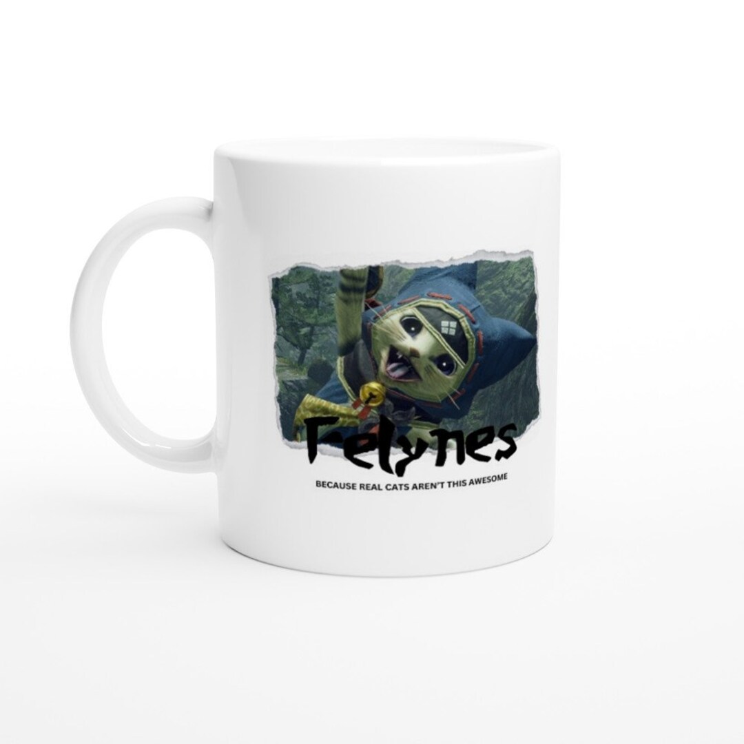 Monster Hunter Mug Gift for Gamers Felyne Meme Palico Edition IV ...