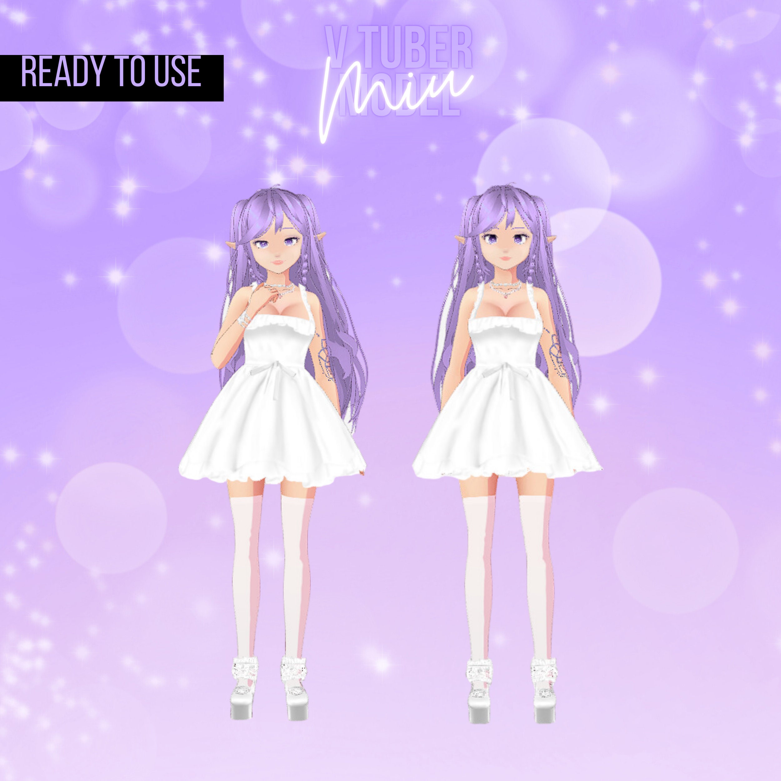 Miu Vtuber Model - Vtube Avatar - Vtube Character - 3D Vtube Model ...