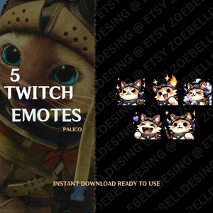 Twitch Emotes Pack Monster Hunter - Etsy