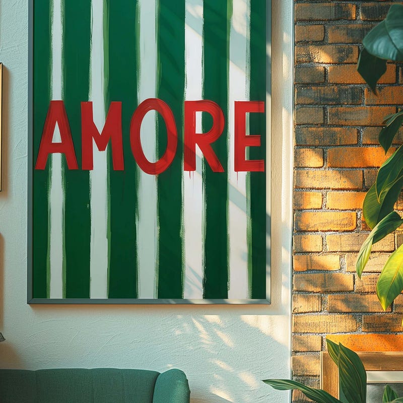 Amore Print - Etsy