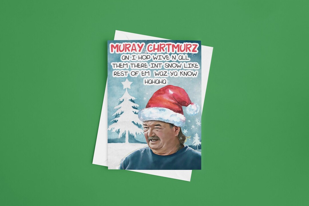 Gerald Cooper Christmas Card | Funny Novelty Card | Confusing Speech ...