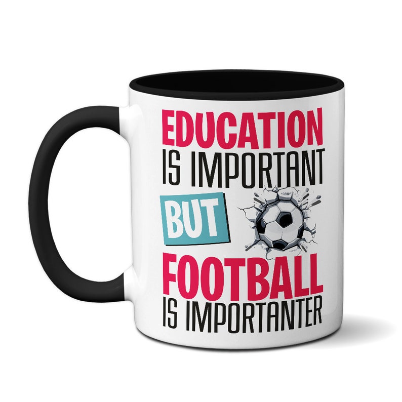 Football Funny Mug, Novelty Football Lover Gift, Football Gifts, Footy ...
