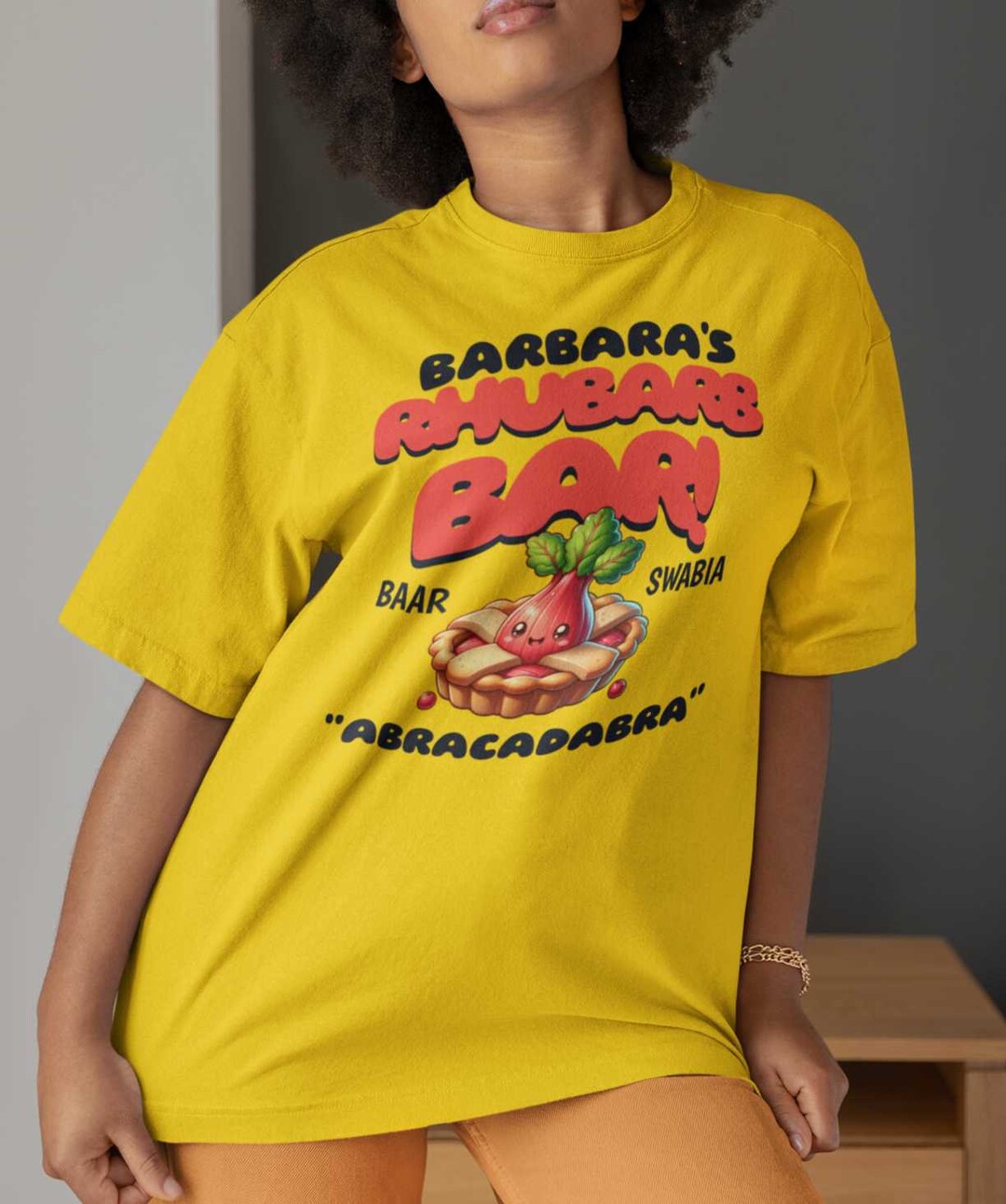 Barbara's Rhubarb Bar - T-shirt | Viral Dance Craze | Abracadabra - Etsy