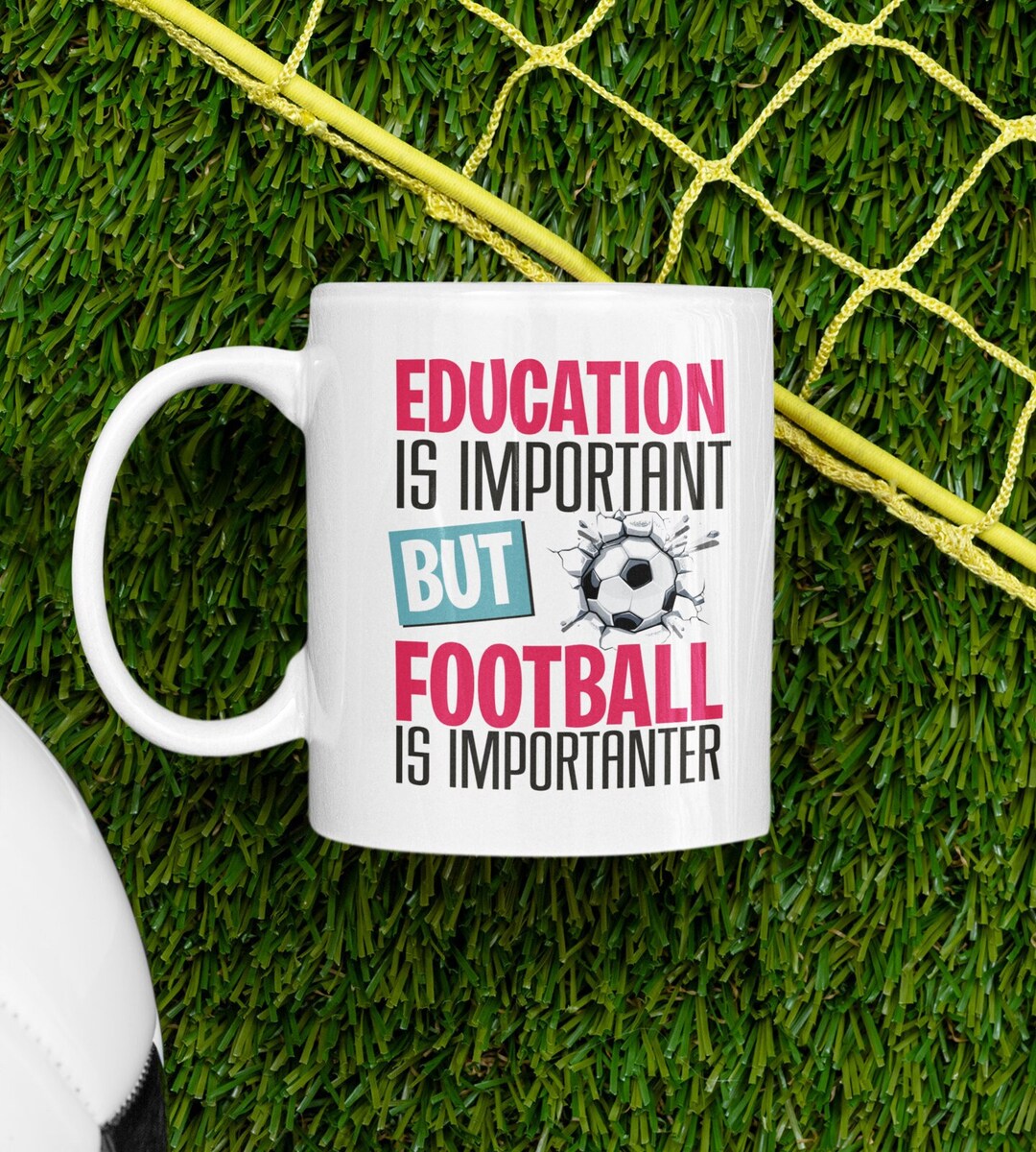 Football Funny Mug, Novelty Football Lover Gift, Football Gifts, Footy ...
