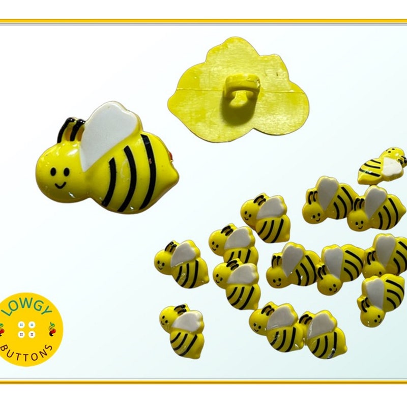 Bee Buttons - Etsy