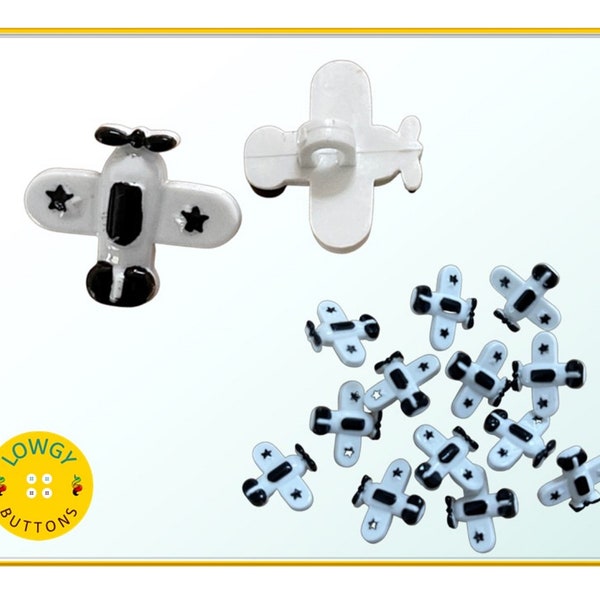 Airplane Buttons - Etsy