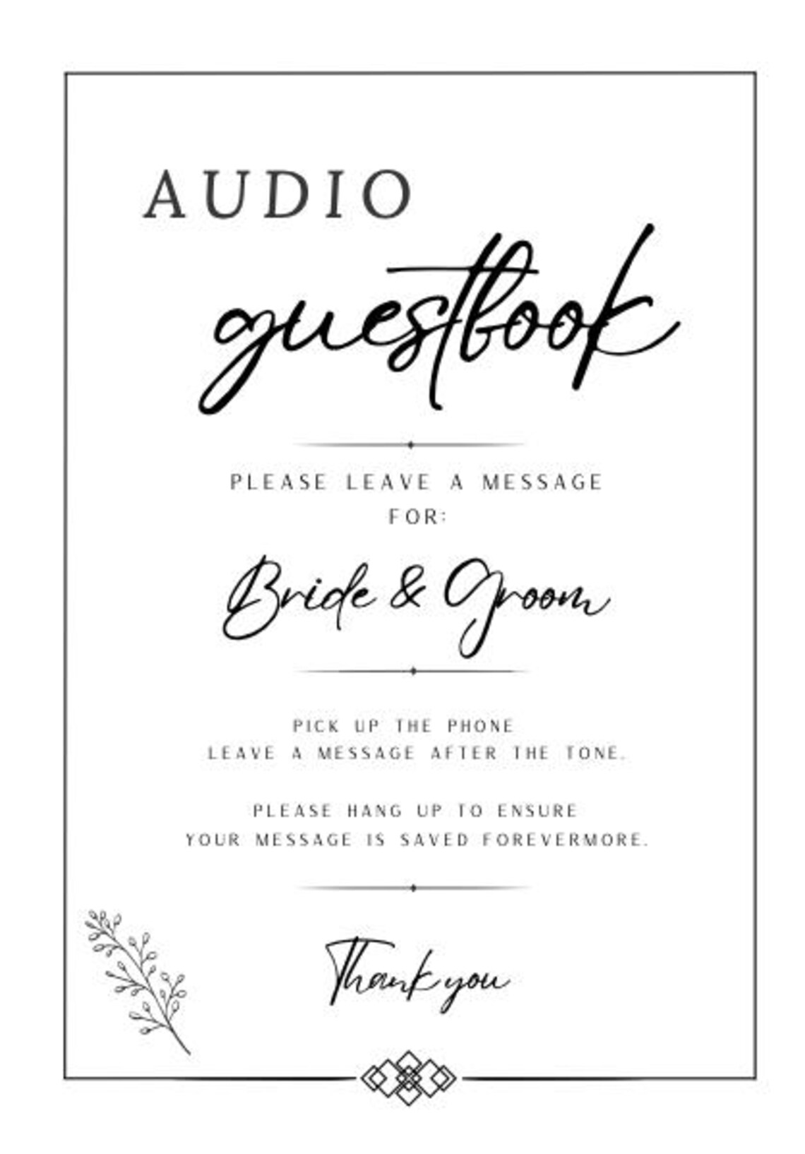 Wedding Printable Sign Designs - Etsy