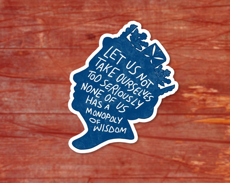 Queen Elizabeth II Quote Sticker Queen Crown Sticker Queen - Etsy