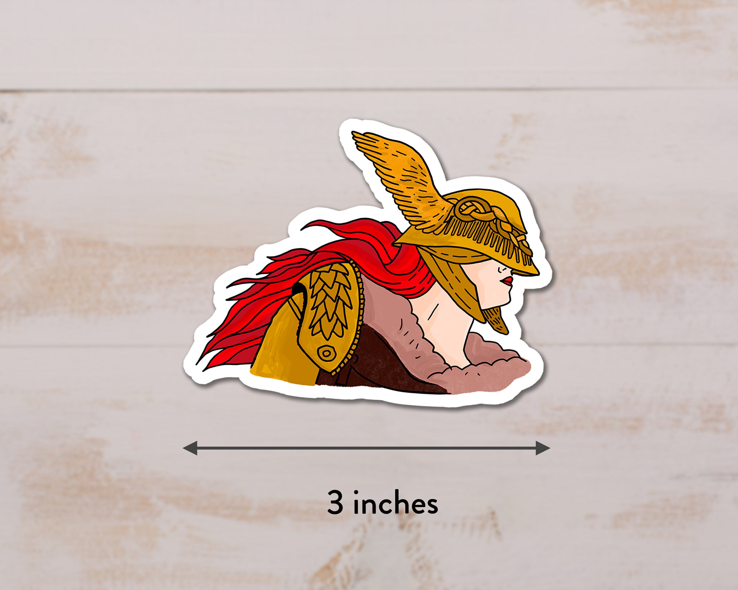 Elden Ring Vinyl Sticker Video Game Sticker Malenia Elden - Etsy Canada