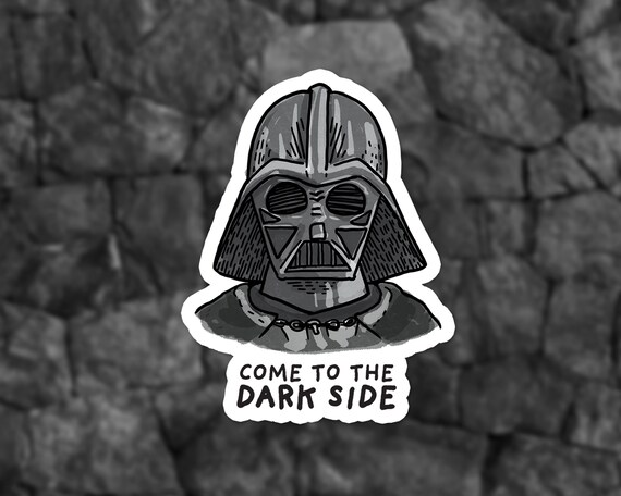 Darth Vader Sticker Star Wars Sticker Movie Stickers | Etsy