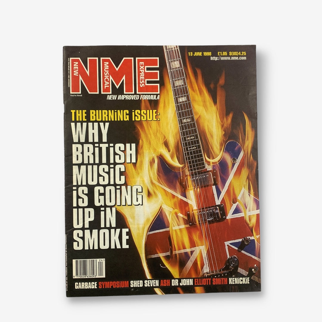 1998 the Burning Issue - NME Magazine - Etsy