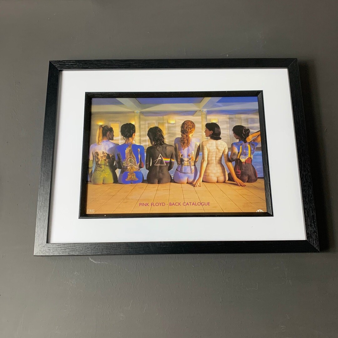Pink Floyd - Back Catalogue - Original Framed Magazine Print A4 - Etsy