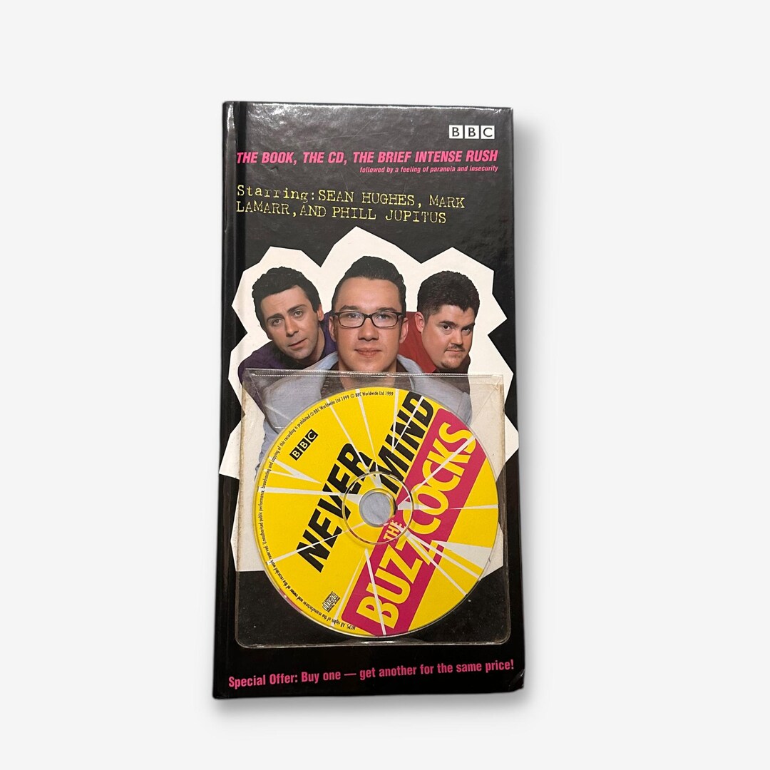 Nevermind the Buzzcocks With Game CD Mark Lamarr - 1999 Hardback Book ...