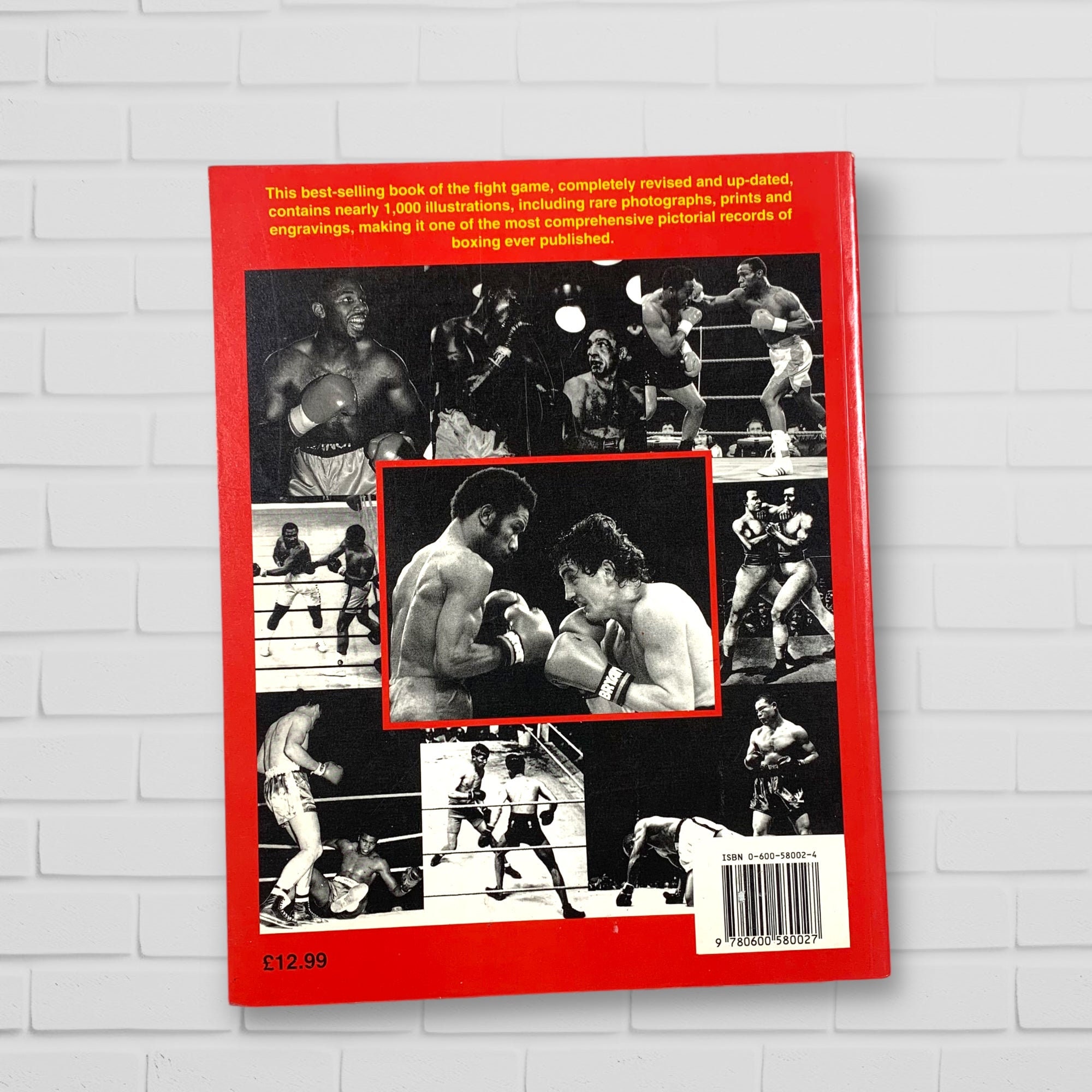 A Pictorial History of Boxing 1993 Hardback Book sam Andre & Nat ...