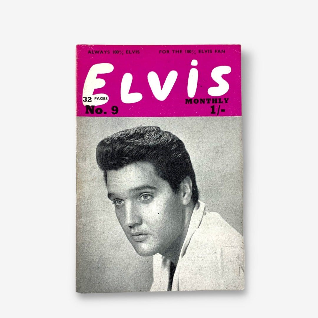 Elvis Monthly Issue 9 1962 Elvis Presley A6 Paper Magazine - Etsy