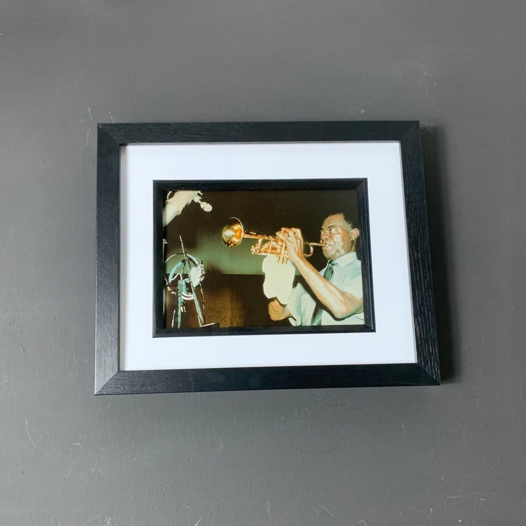 Louis Armstrong - Original Framed Magazine Print 5x7" - Etsy