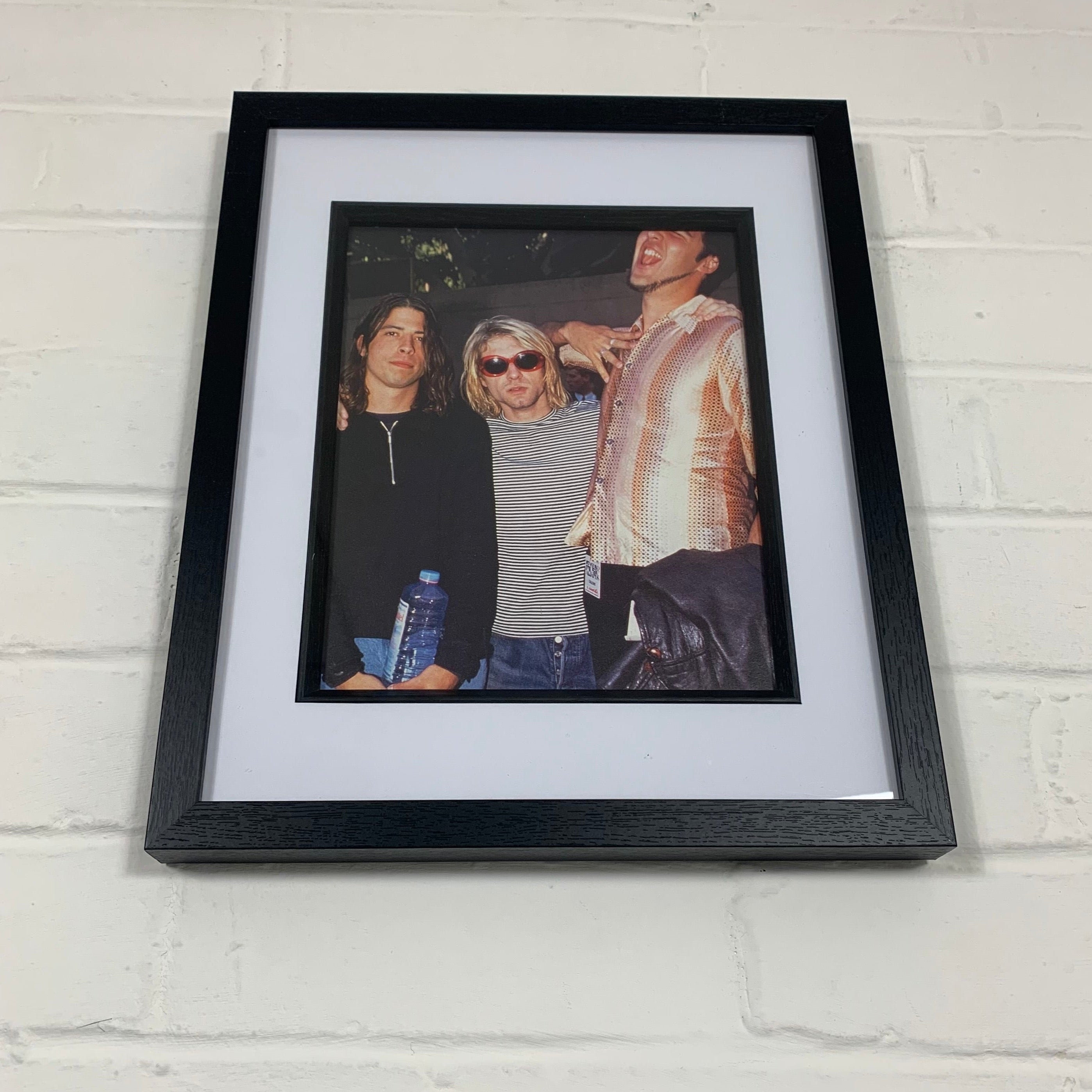 Nirvana Portrait Original Framed Magazine Print 8x10 - Etsy