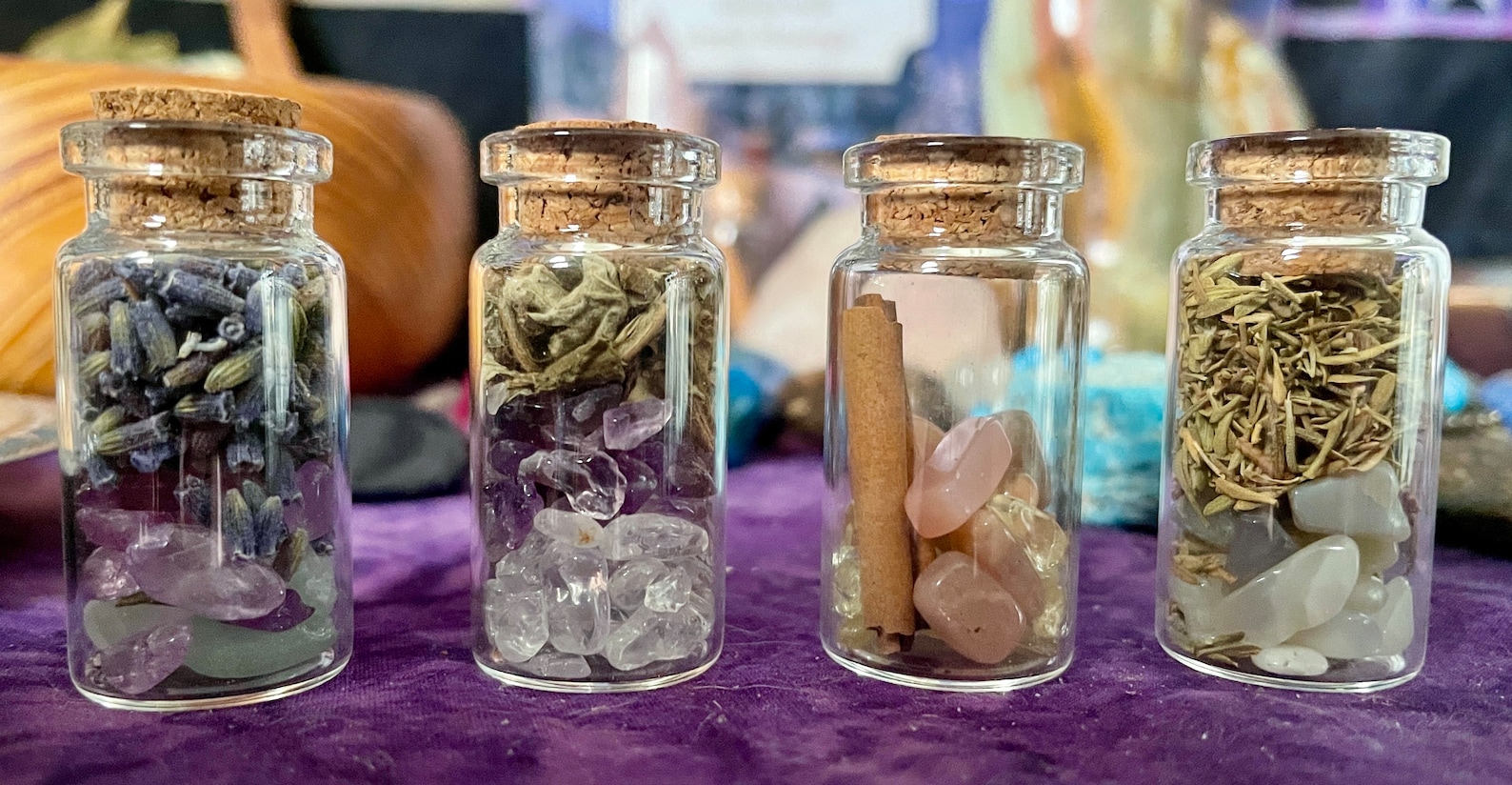 Four Elements Altar Jars Witch Jars - Etsy