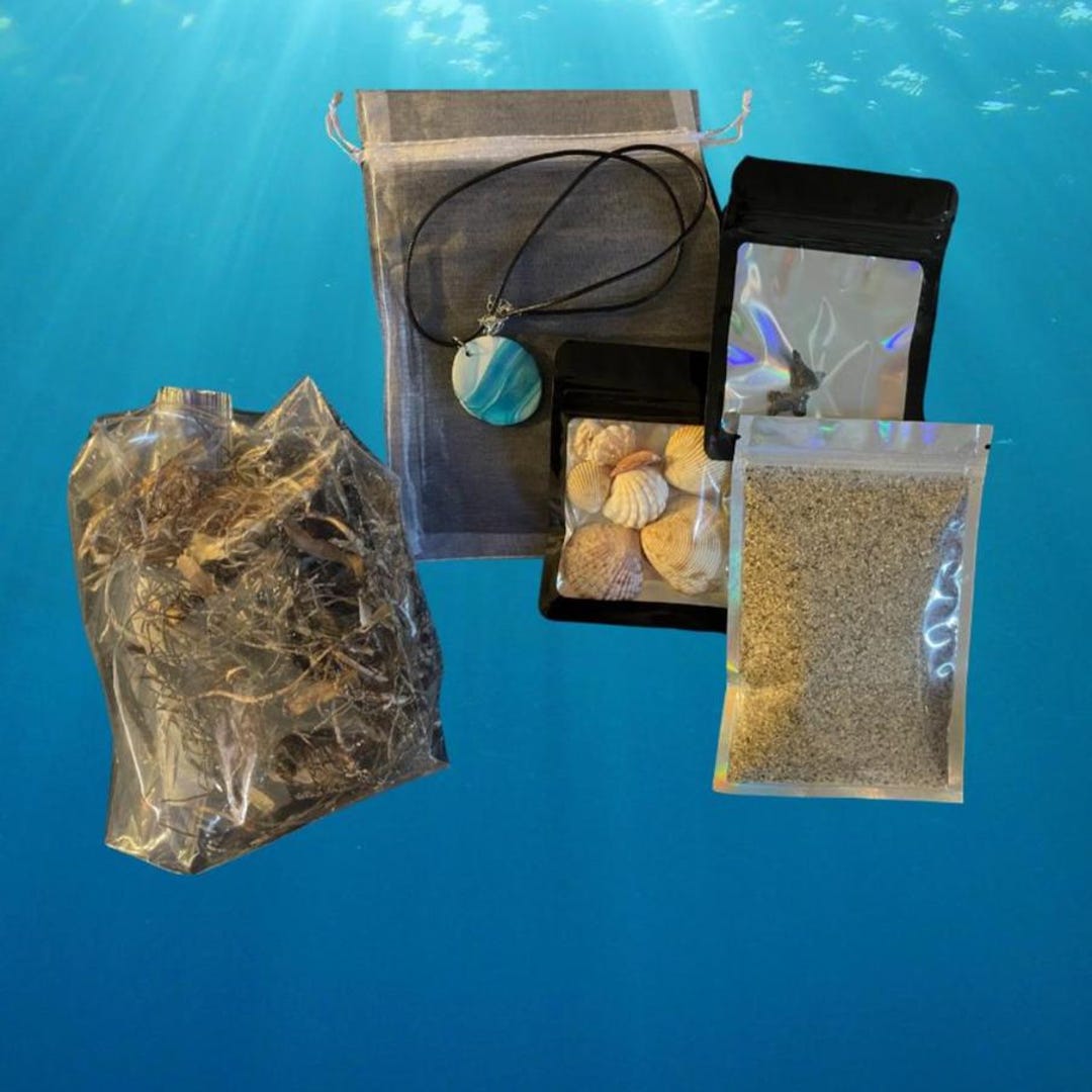 Sea God or Goddess Altar Set God Offerings Deity Worship Beach Water ...