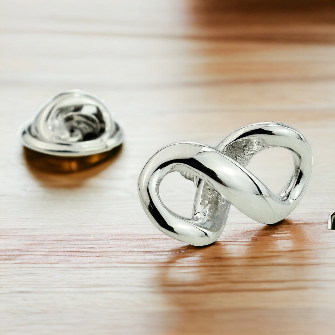 Infinity Symbol Lapel Pin Badge - Etsy