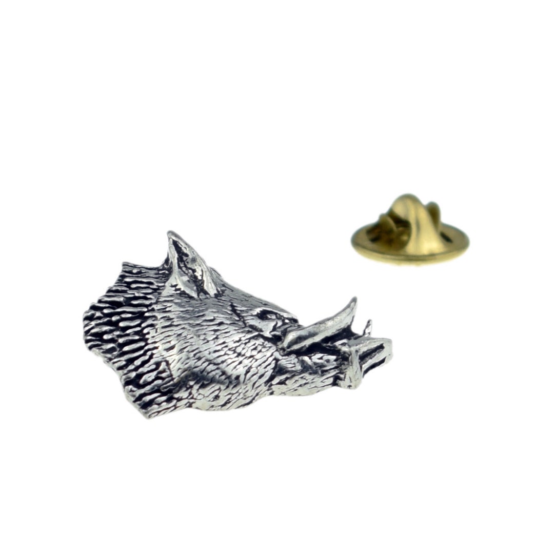 Devil Pig boar English Pewter Lapel Pin Badge Novelty Gifts - Etsy