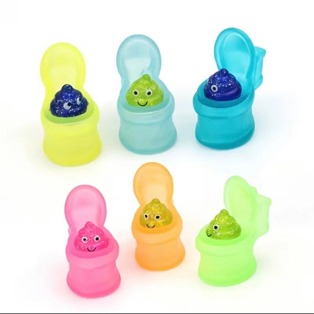 1 Pice RANDOM COLOR Children's Fun Prank Toys Toilet Poo - Etsy