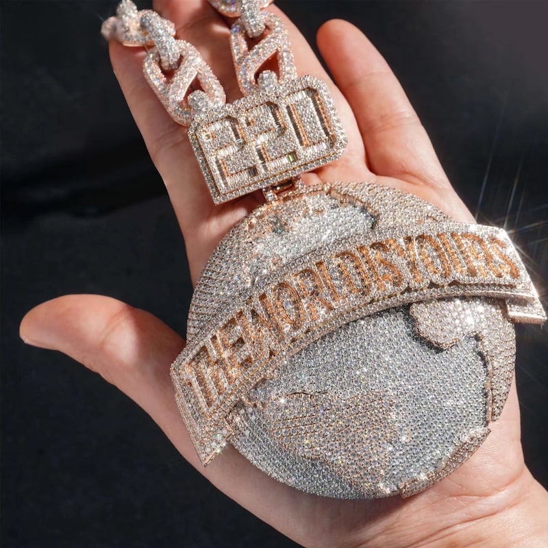 Custom Iced Out Pendants - Etsy