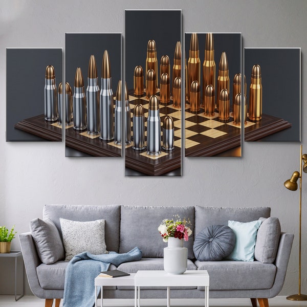 Modern Chess Set - Etsy