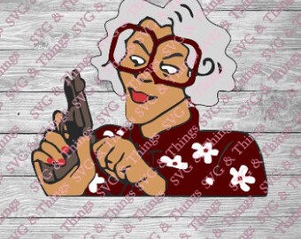 Madea Christmas Svg - Etsy