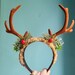 Reindeer Antler Christmas Headband - Holiday Headband - Etsy
