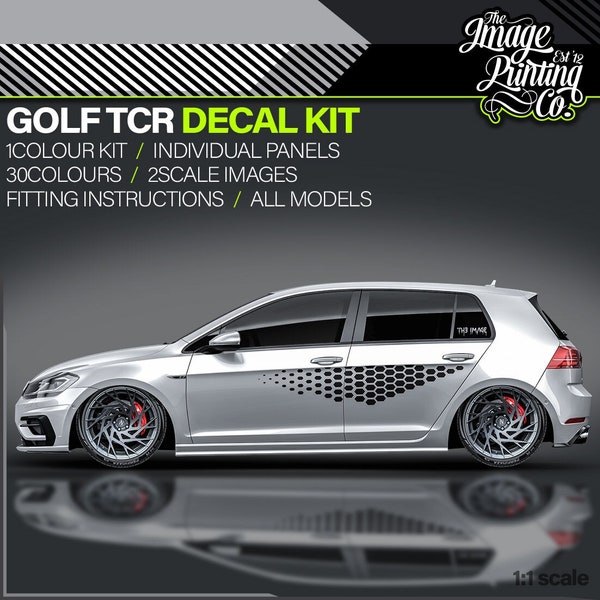 Vw Golf Tcr Decal - Etsy UK