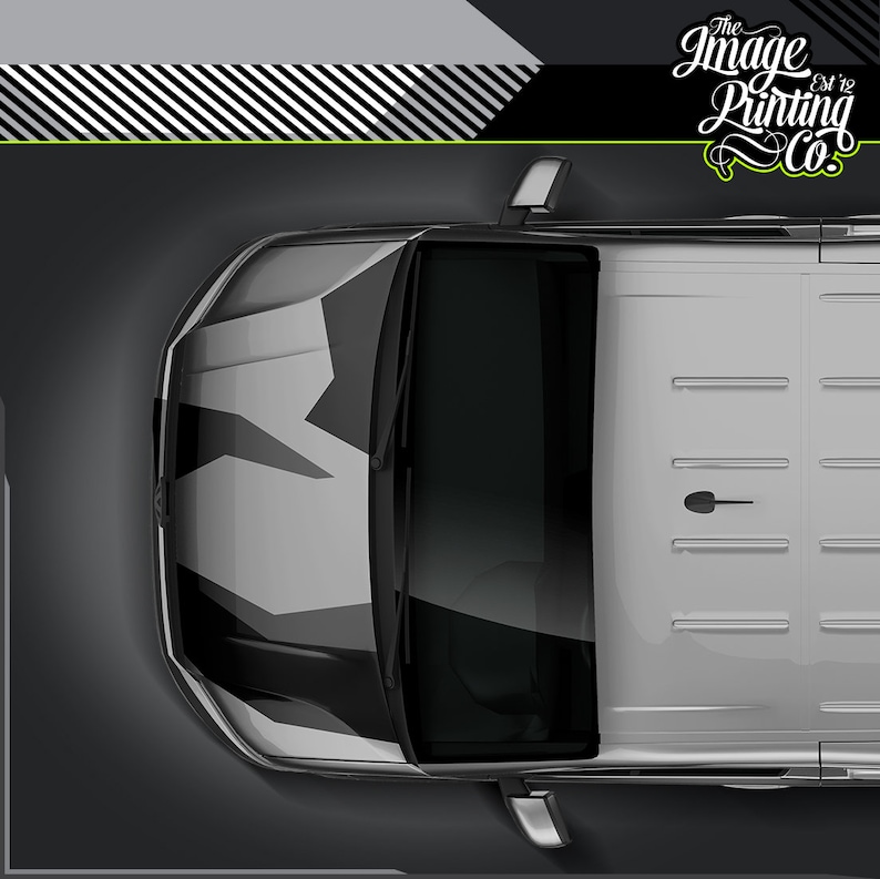 Universal XX LARGE Van Camo Kit Full Van Partial Wrap Crafter Sprinter ...