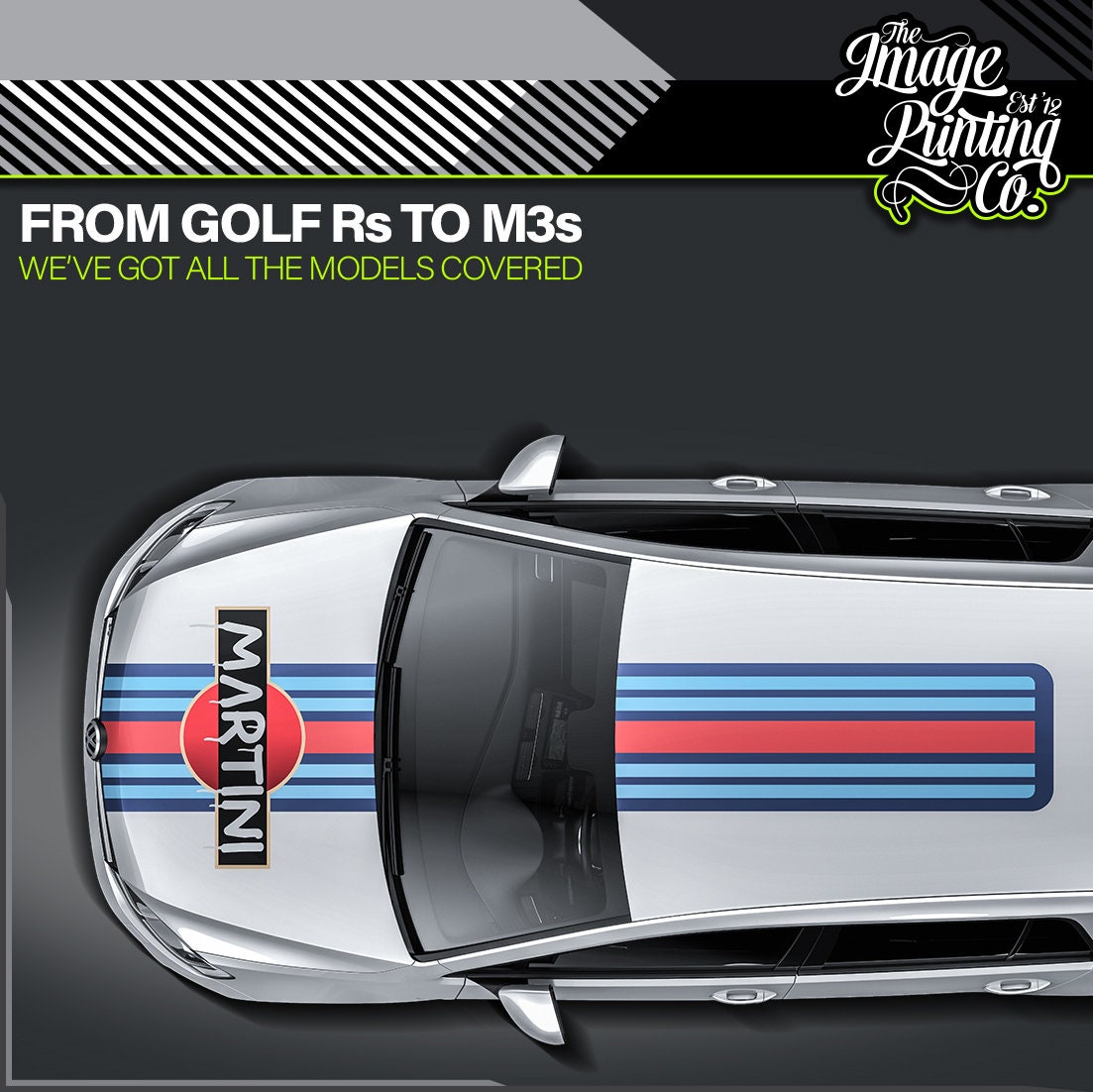 Custom Medium Drip Martini Racing Decal Kit Air-release - Etsy UK