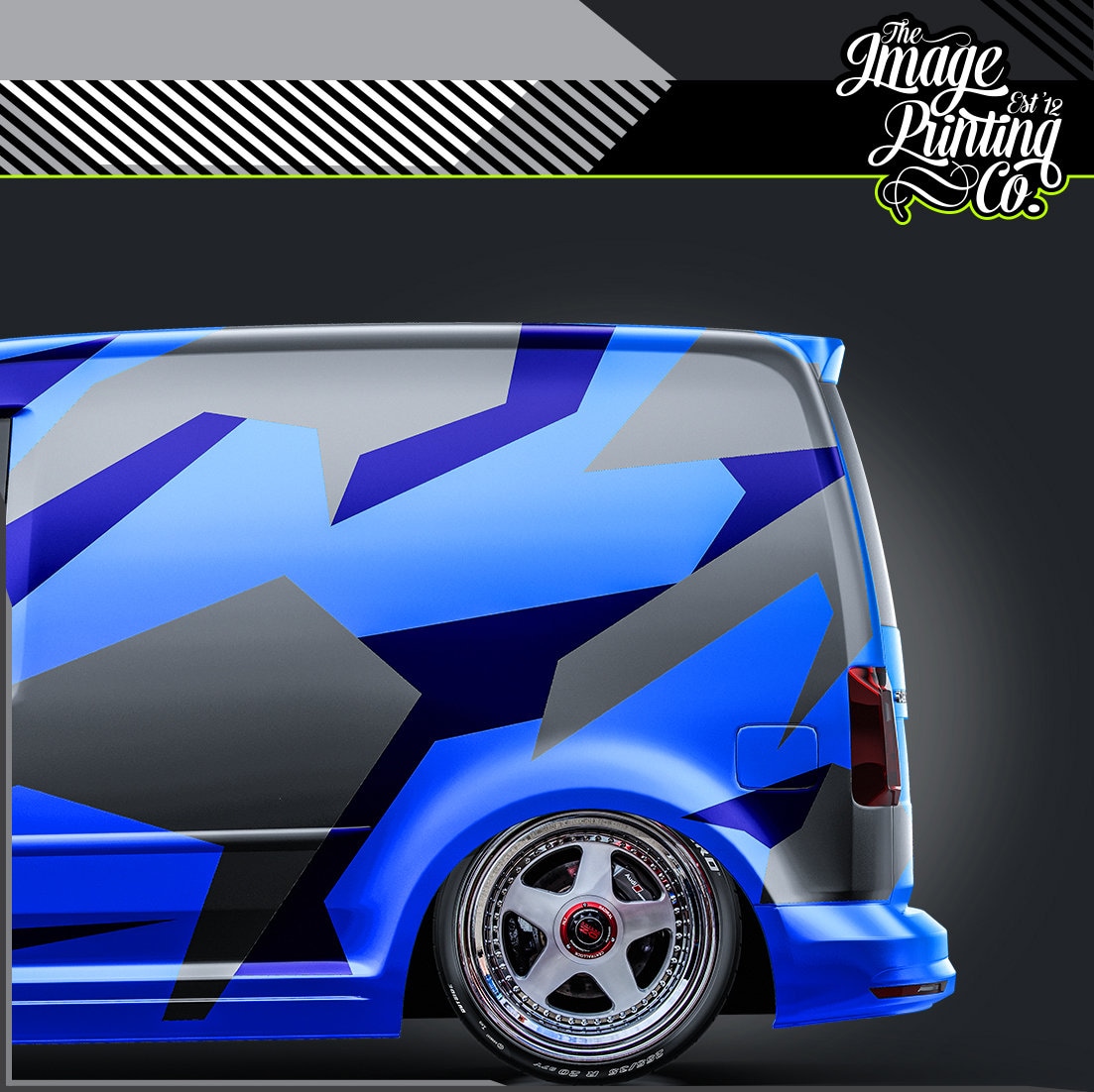 VW Caddy Maxi Decals Camo Kit - Air-release - Partial Wrap - ABT ...