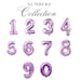 Purple Foil Balloons Clipart, Silver Foil Balloons Clipart, Purple ...