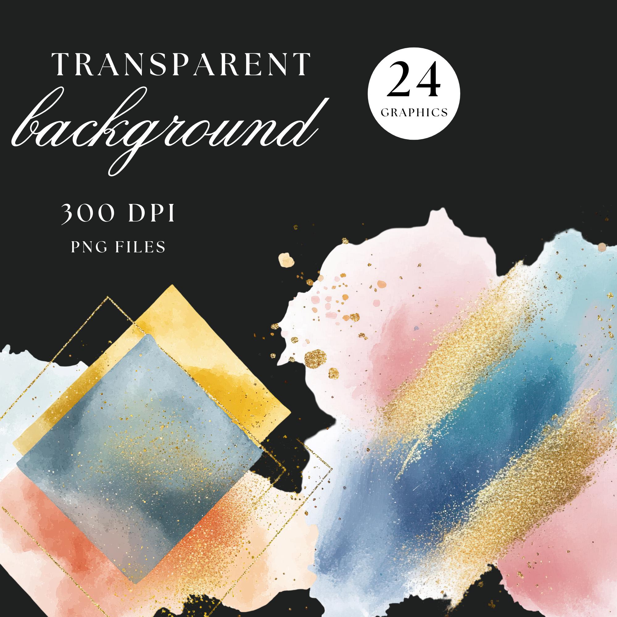 Pastel Gold Glitter Watercolour Splashes, Watercolour Washes, Gold ...