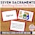 Seven Sacraments Matching Game for Catholic Kids | 7 Sacraments ...