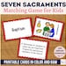 Seven Sacraments Matching Game for Catholic Kids | 7 Sacraments ...