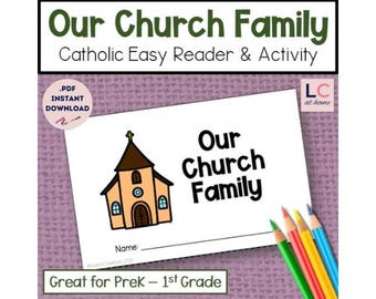 Noahs Ark Easy Reader Book for Catholic Kids | Gods Promise Activities ...
