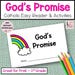 Noahs Ark Easy Reader Book for Catholic Kids | Gods Promise Activities ...