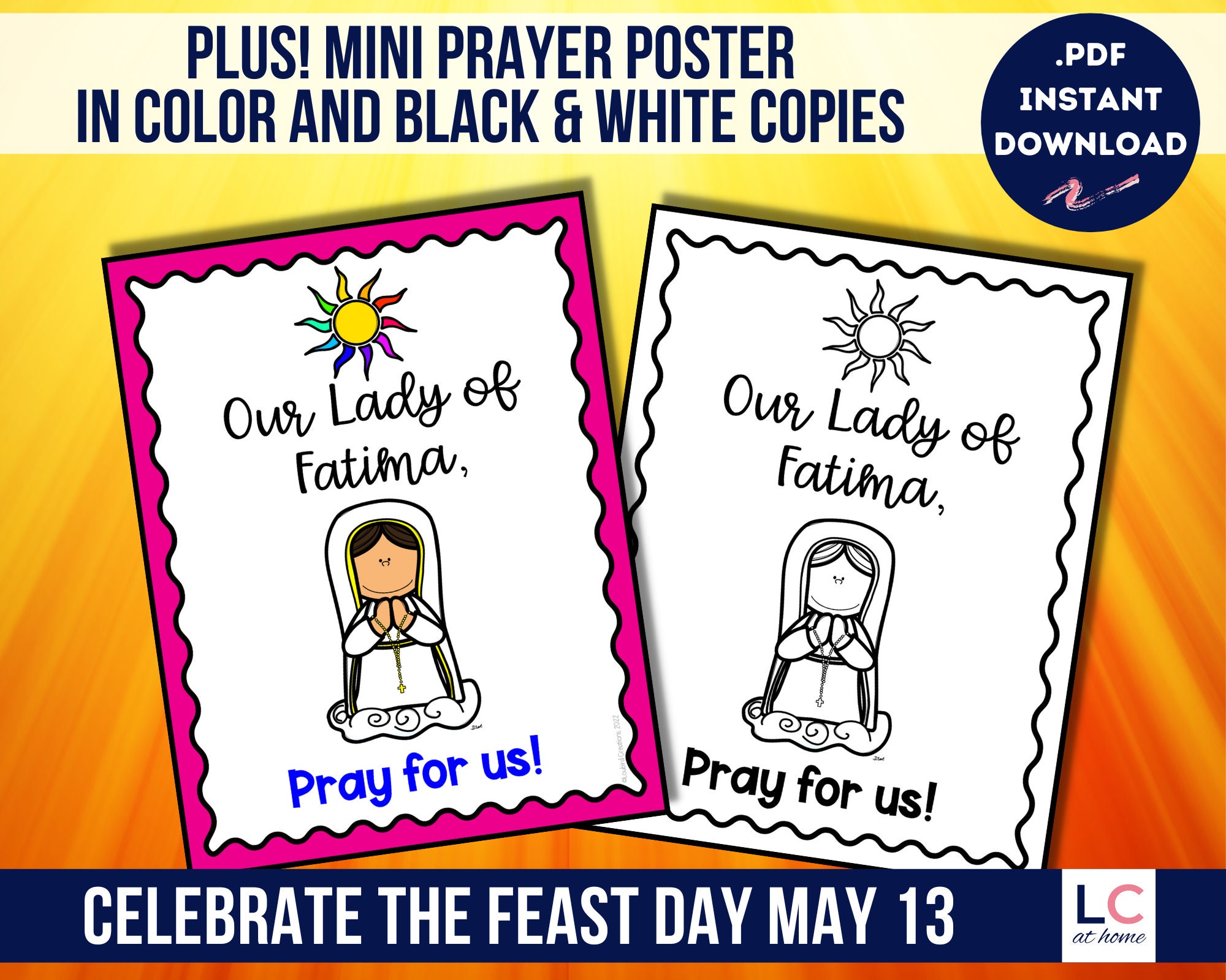 Our Lady of Fatima Activity Booklet for Catholic Kids | Mary ...