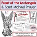 Feast of the Archangels | Saint Michael Prayer Activities for Catholic ...