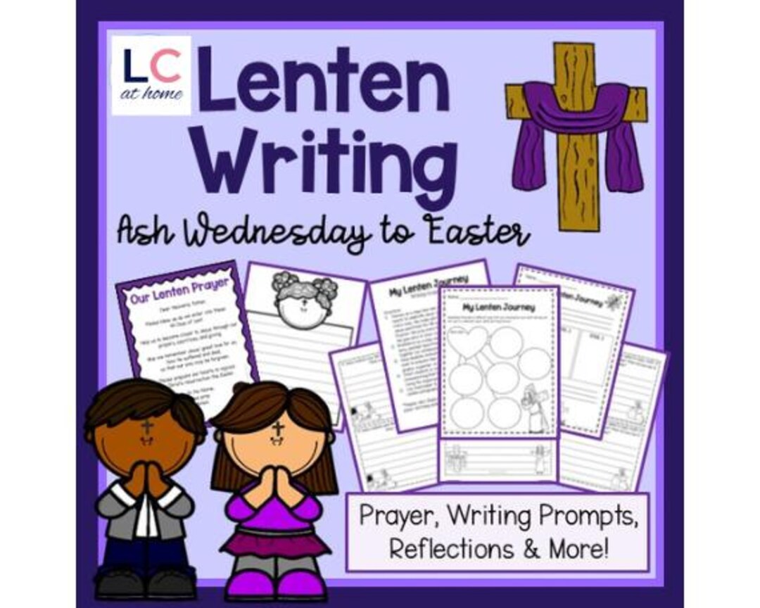 Holy Week Writing Prompts | Lent Reflections | Ash Wednesday | Prayer ...